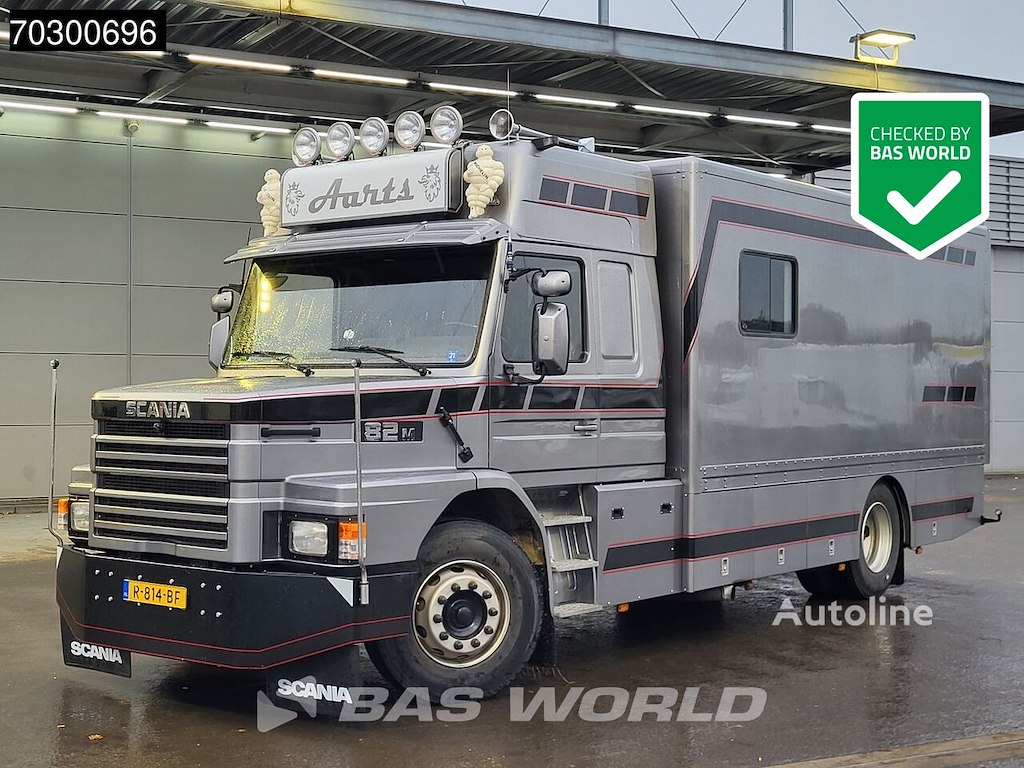 Scania 85M TM 4X2 NL Classis Camper Truck APK 1500kg tailgate Manual poluintegrisani kamper