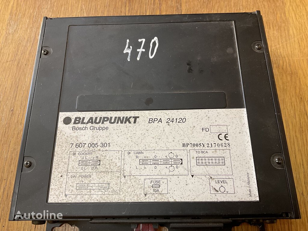 Blaupunkt BPA 24120 upravljačka jedinica za Neoplan autobusa