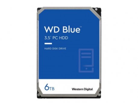 WESTERN DIGITAL 6TB Blue 3.5'' 256MB SATA 5400 rpm WD60EZAZ