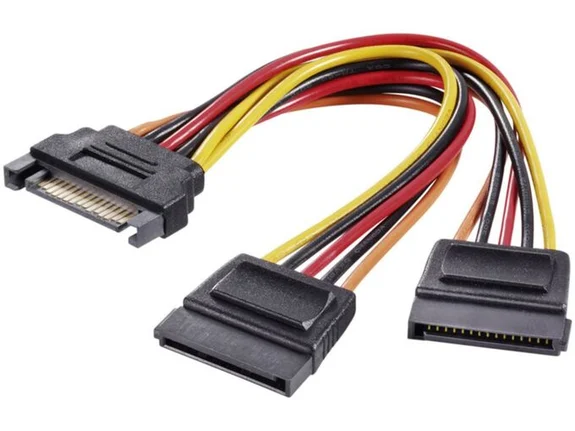 Adapter power SATA na 2x power SATA 207967