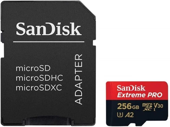 SanDisk Memorijska kartica sa adapterom SDXC 256GB Ultra micro 100MB/s Class 10 ZJ CN