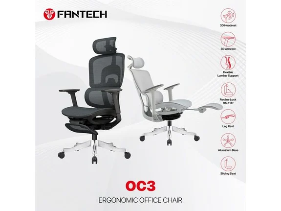 Fantech Ergonomska stolica Office OC3 218227