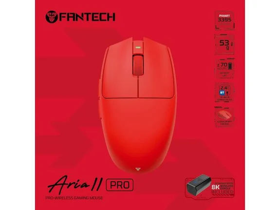 Fantech Miš Wireless Gaming XD7V2P Aria II PRO 219687