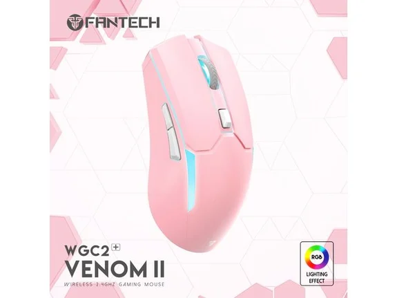 Fantech Miš Wireless Gaming WGC2 Venom II Sakura 218326
