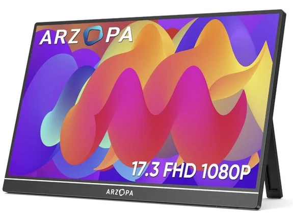 Arzopa Eksterni Prenosni monitor A1M 17,3" FHD 100%RGB