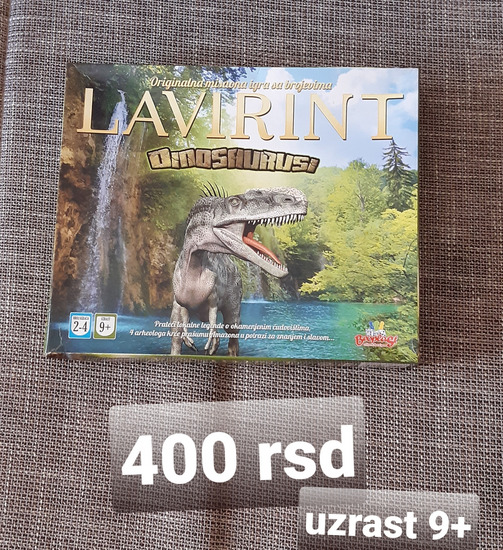 Lavirint Dinosurusi Društvena Igra