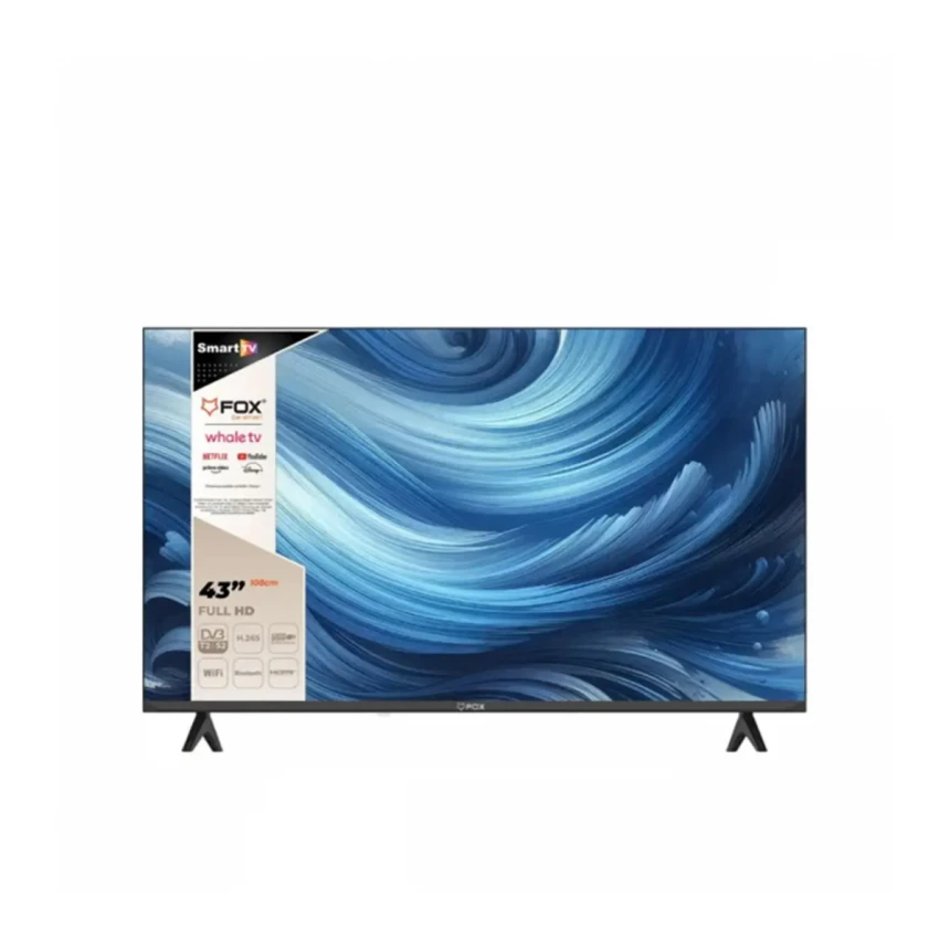 Televizor Fox 43WHA470E Smart, LED, Full HD, 43"(109cm), DVB-T/T2/C/S/S2