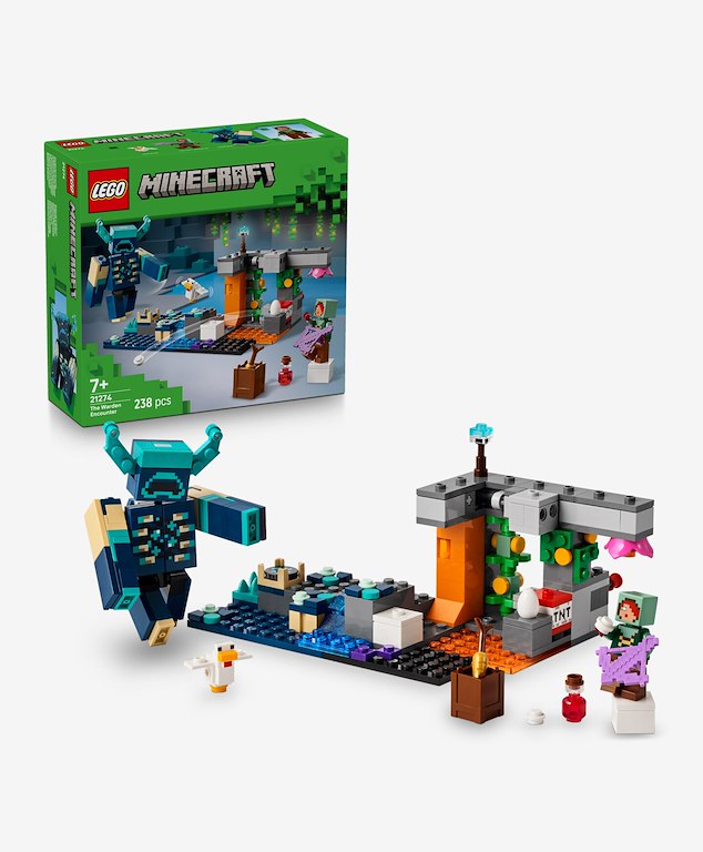LEGO® Minecraft set Susret sa čuvarom
