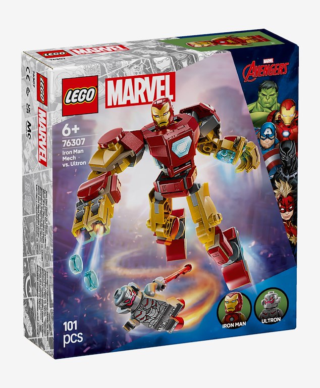 LEGO® Marvel Iron Man Mech vs. Ultron Set