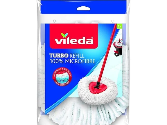 Vileda Refil Zamenski nastavak za Turbo mop, 2u1, Mikrofiber