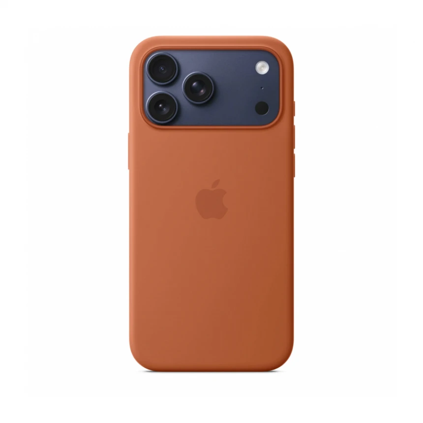 iPhone 17 Pro Max Silicone Case with MagSafe – Terra Cotta