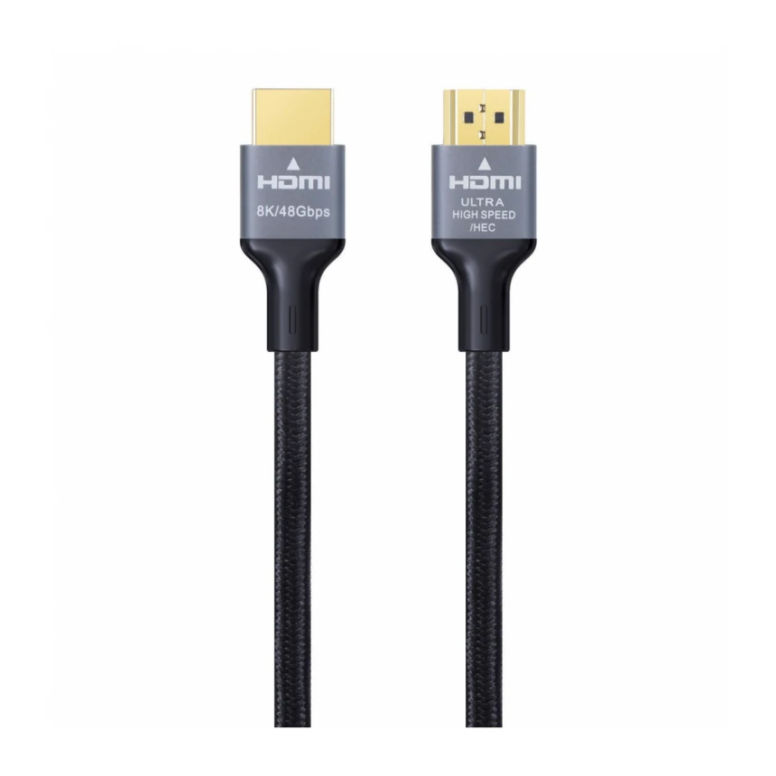 Dviced HDMI kabl Braided 1,5m - Black