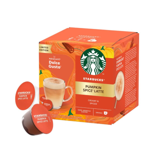 Starbucks PUMPKIN SPICE LATTE – Dolce Gusto 12/1