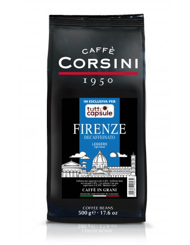 Caffè Corsini FIRENZE Premium Decaff. – kafa u zrnu 500gr.