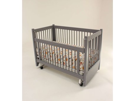 HANAH HOME Krevetac za bebe Elegance Grey