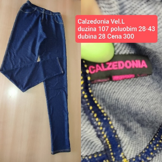 Calzedonia jeggings/helanke u džins izgled vel.L.