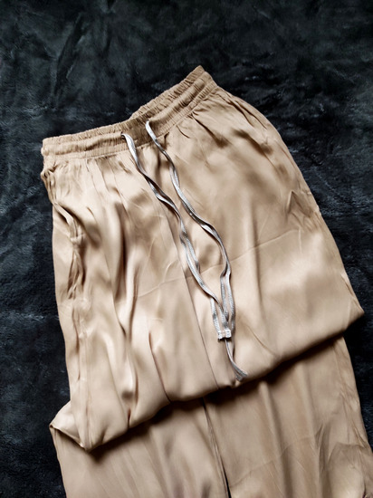 Miho's Italy satenske pantalone-(viskoza)