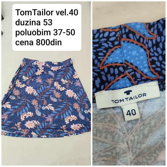 Tom Tailor suknja, veličina 40. A-linija