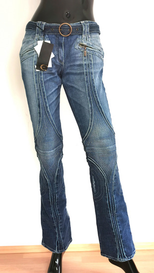 Vintage JUST CAVALLI Italy Jeans NOVO