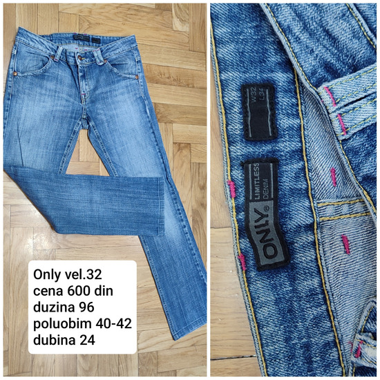 Ženske ONLY Limitless Denim farmerke
