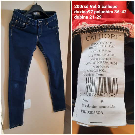 Calliope ženske farmerke – Blu denim scuro