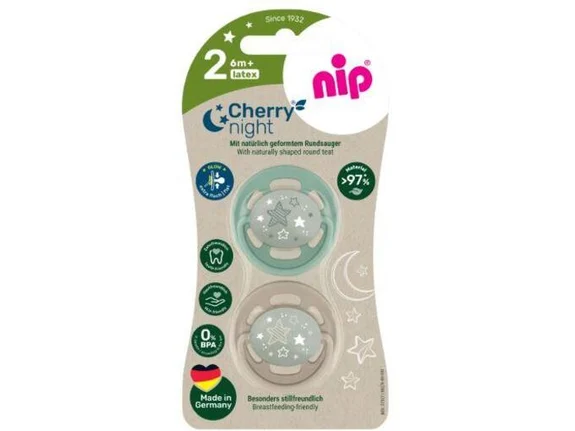 Nip Laža Green Višnjica noćna kaučuk 6+m 2kom mix