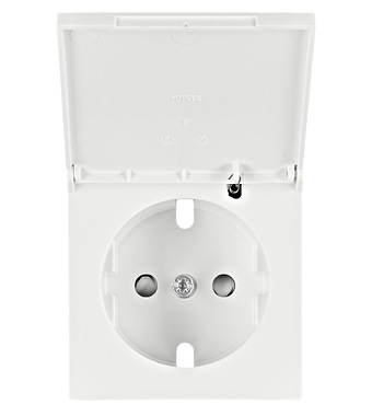 Socket cover, VISIO S 55, white
Spare part, White