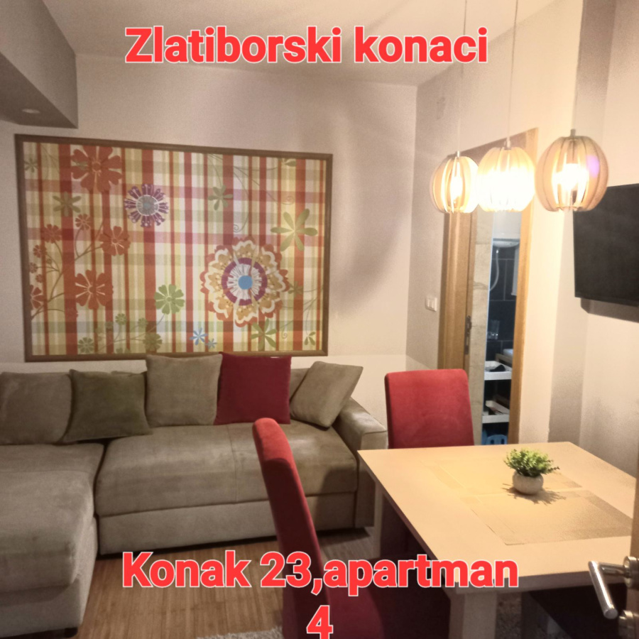 Zlatiborski konaci - Konak 23 - Apartman 4, Zlatibor, Crvenog Gloga 27b, Cajetina 27b