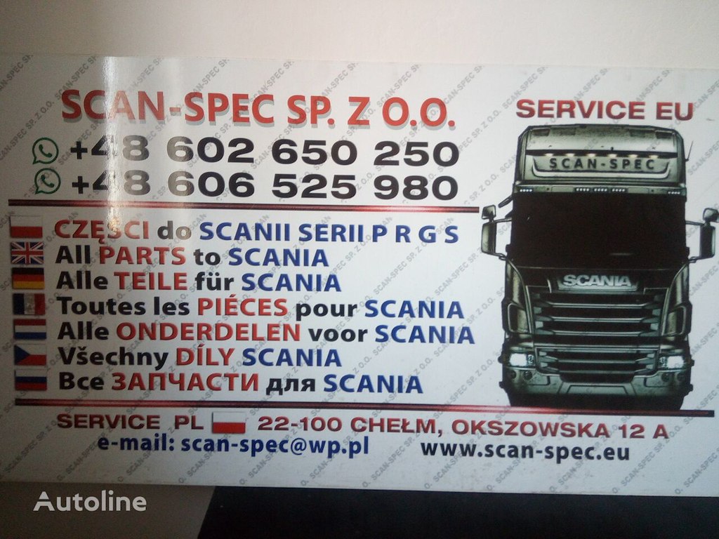 Blok cilindara za Scania NGS tegljača