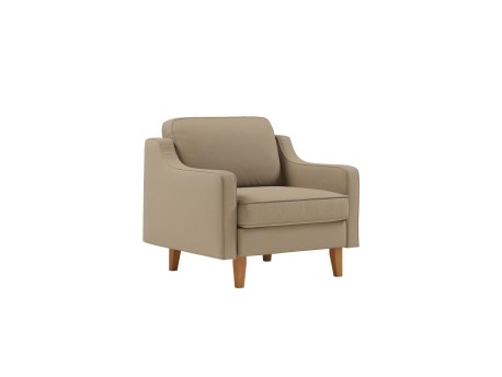 Atelier del Sofa 1-Seat Sofa fotelja Robin 1 Beach Walnut