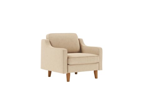 Atelier del Sofa 1-Seat Sofa fotelja Robin 1 Sand Walnut