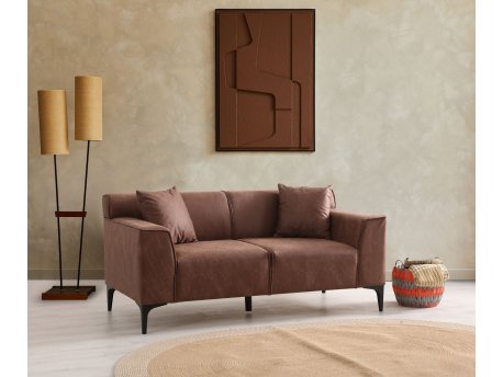 Atelier del Sofa 2-Seat Sofa dvosed New Petra 2 Cognac