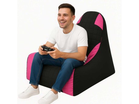 Atelier del Sofa Bean Bag XXL Gamer Pink