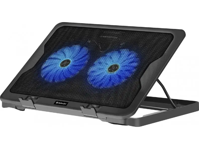 DEFENDER Postolje za laptop 17 NS-503 2 ventilatora crno