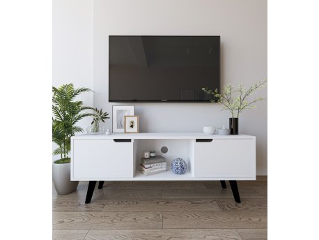 HANAH HOME TV polica Siena White