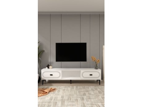 HANAH HOME TV polica Weny - White