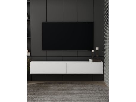 HANAH HOME TV polica Aris - White