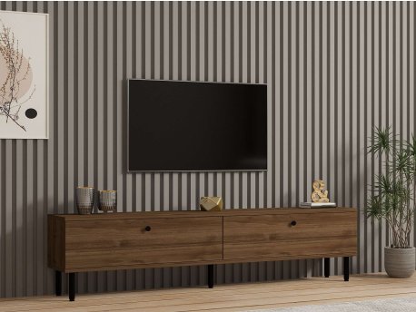 HANAH HOME TV polica Nantes Walnut