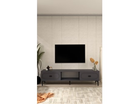 HANAH HOME TV polica Weny - Anthracite