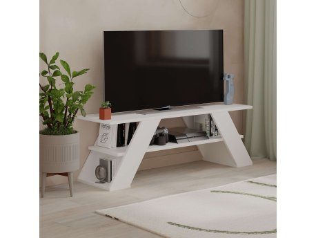 HANAH HOME TV polica Farfalla White