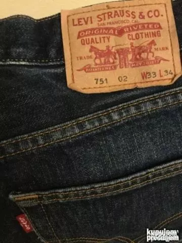 Original LeviS bermude 33 / LeviS Lan bermude 34 NOVO /Heat bermude 33 NOVO