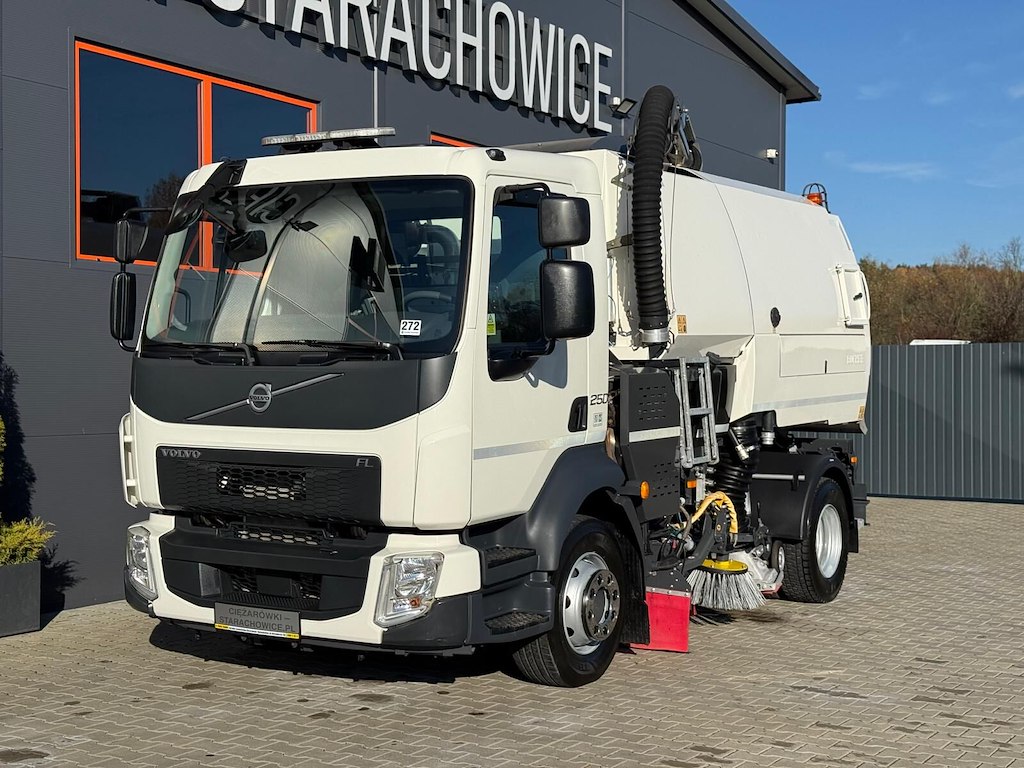 Volvo FL 15.250 Euro 6 // zamiatarka JOHNSTON VT652 // BUCHER // odku ulični usisivač