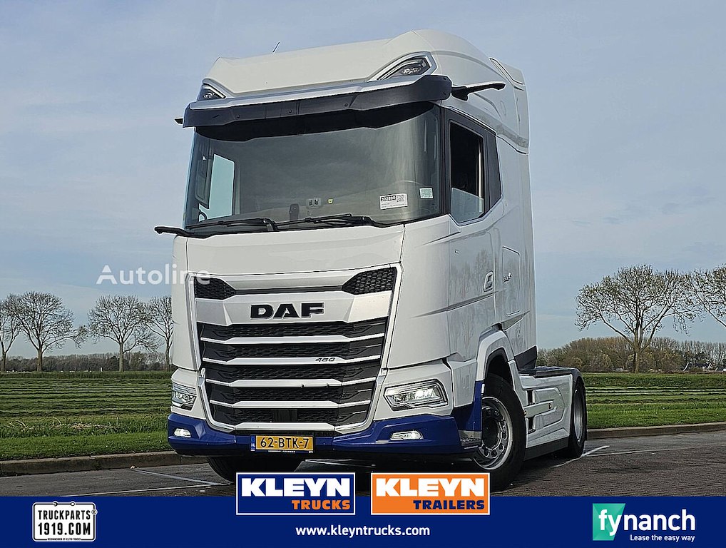 DAF XG+ 480 XG+ 2X TANK SKIRTS tegljač
