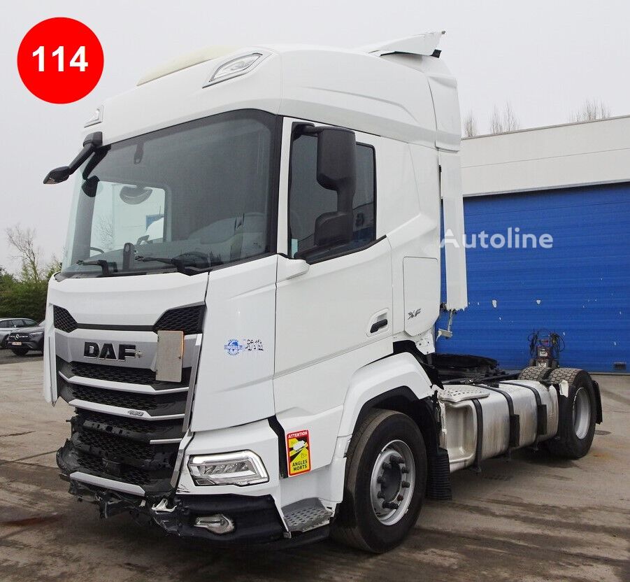 DAF XF 480 ADR tegljač nakon udesa