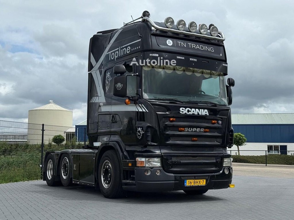 Scania R500 STEERING PUSHER, LEATHER, RETARDER, OPEN EXHAUST. tegljač