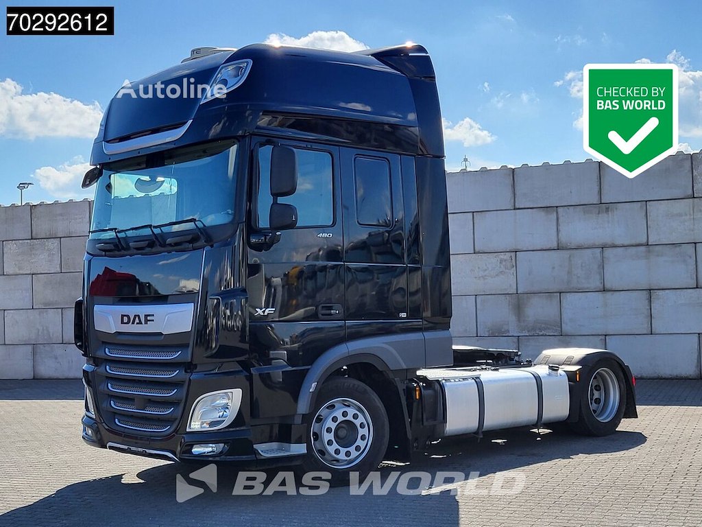 DAF XF 480 4X2 Mega SSC 2xTanks ACC Standklima Euro 6 tegljač
