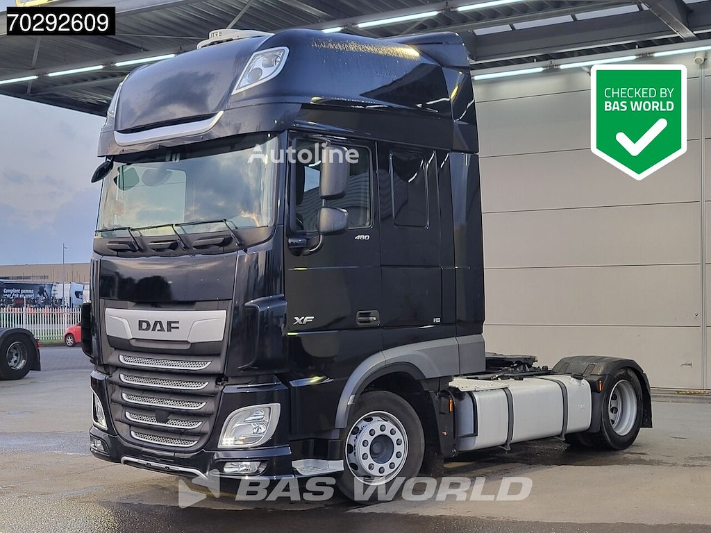 DAF XF 480 4X2 Mega SSC 2xTanks ACC Standklima Euro 6 tegljač