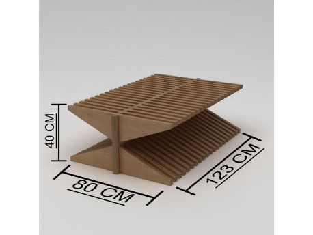 HANAH HOME Baštenska klupa Sedilia