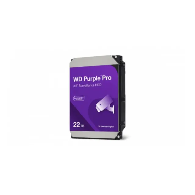 Western Digital HDD 22TB WD221PURP, 7200rpm, 512MB