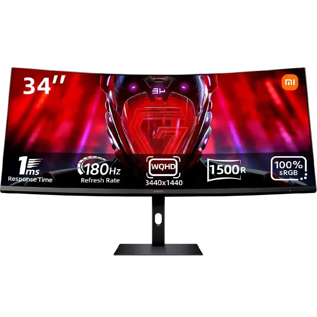 Xiaomi Gaming monitor G34WQi, 34", 3440 x 1440, 180 Hz, HDR10, Crni